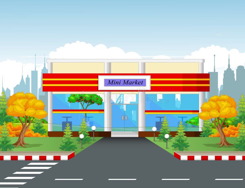 Mini Market Clipart