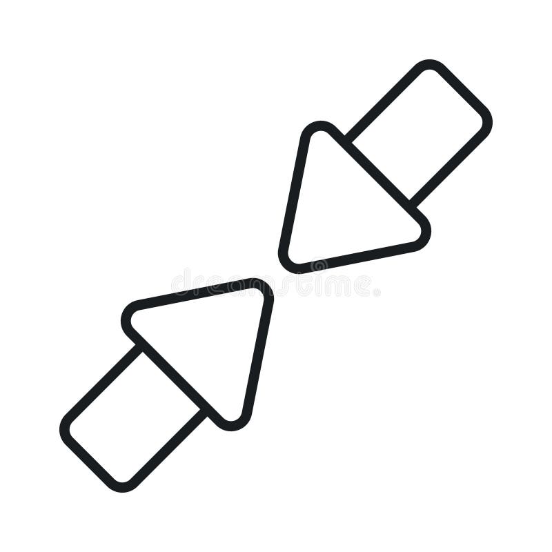 Minimize Arrow Vector Design, Ready To Use Icon Stock Vector ...