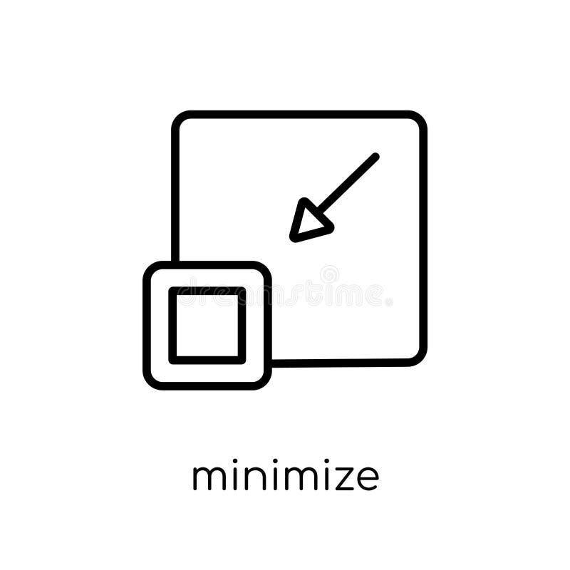 Minimize Icon Stock Illustrations – 3,563 Minimize Icon Stock ...