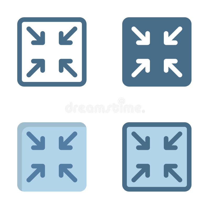 Minimize Logo Stock Illustrations – 866 Minimize Logo Stock ...