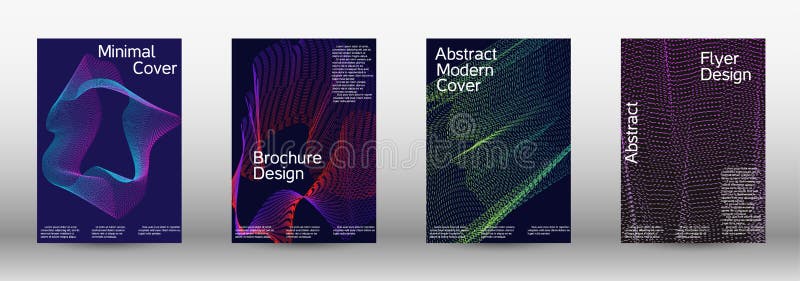 Minimum Coverage Of A Vector Stock Vector Illustration Of Brochure