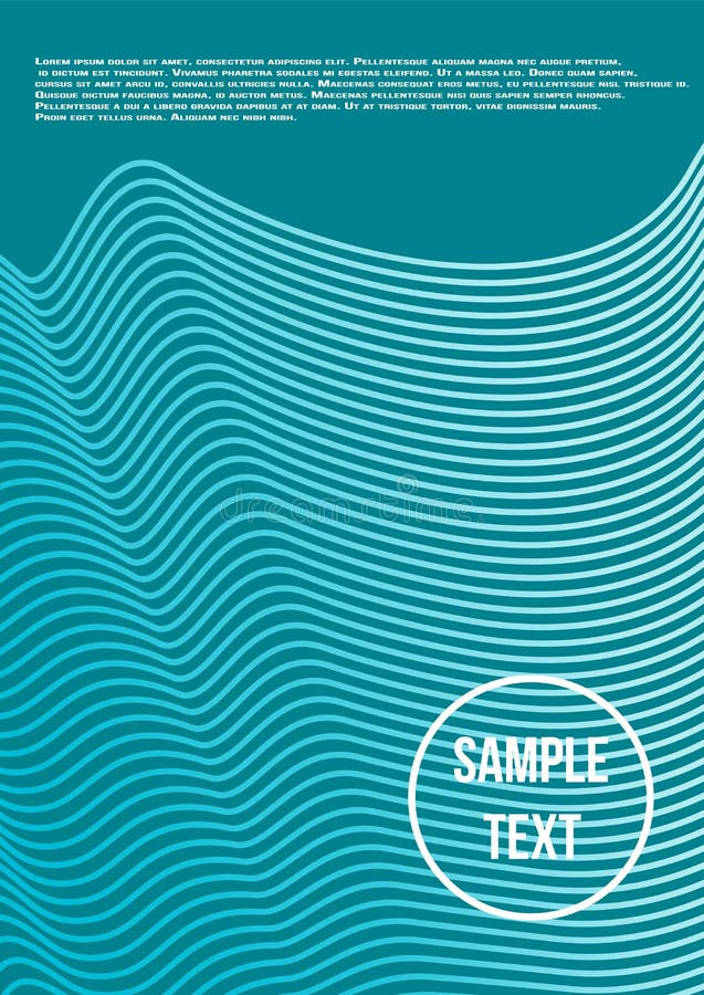 Minimum Geometric Coverage Stock Vector Illustration Of Brochure