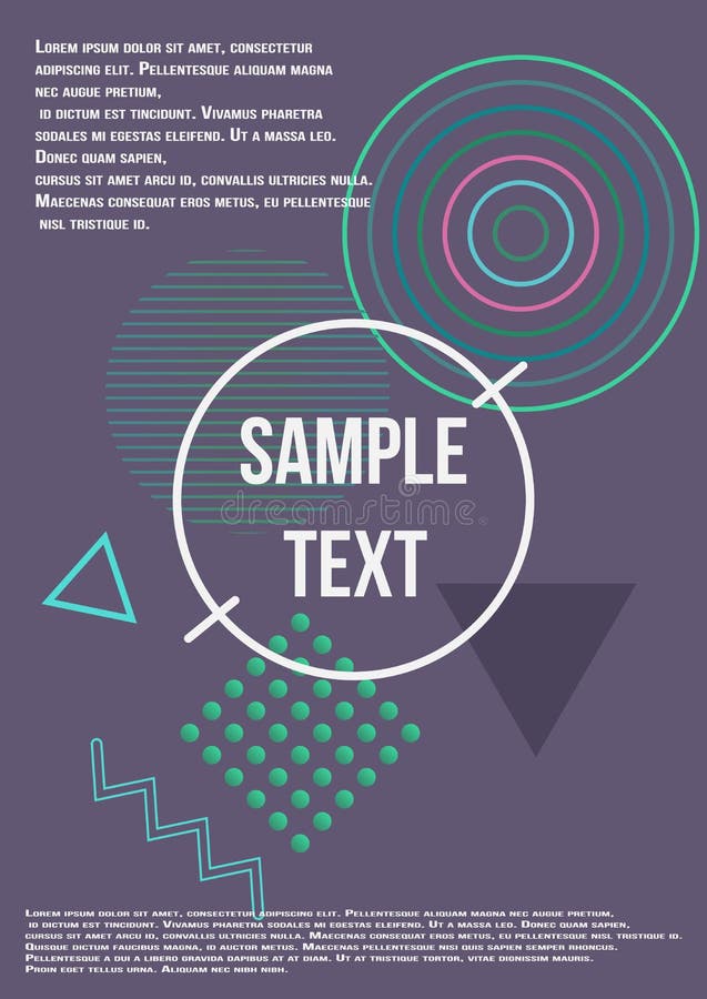 Minimum Geometric Coverage Stock Vector Illustration Of Abstract