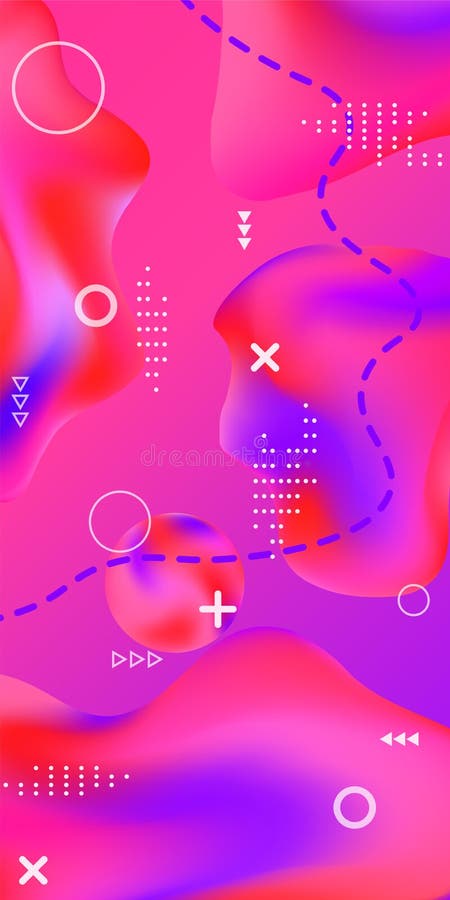 Minimum Vector Coverage Abstract Vector Cover Stock Illustration