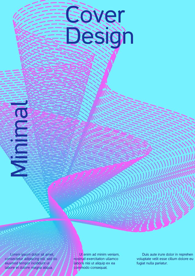 Minimum Vector Coverage. Creative Fluid Background Stock Vector ...