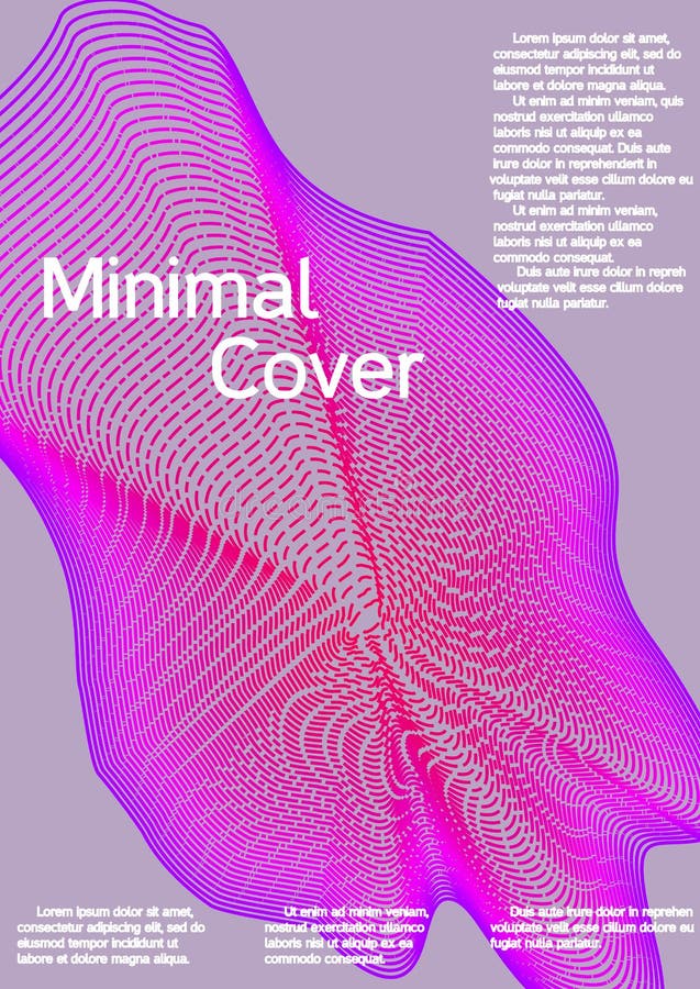Minimum Vector Coverage Future Stock Vector Illustration Of Template