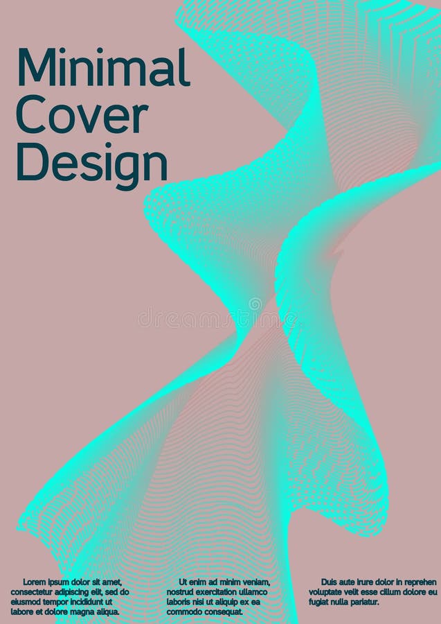 Minimum Vector Coverage. Creative Fluid Background Stock Vector ...