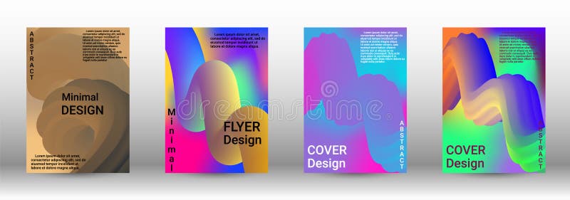 Minimum Vector Coverage. Set of Abstract Covers. Stock Vector ...