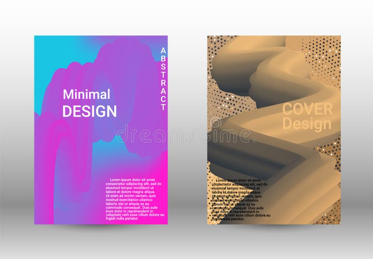 Minimum Vector Coverage. Set of Abstract Covers. Stock Vector ...