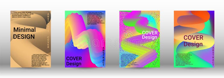 Minimum Vector Coverage. Set of Abstract Covers. Stock Vector ...