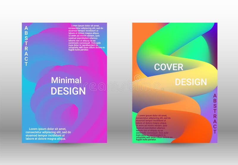 Minimum Vector Coverage. Set of Abstract Covers. Stock Vector ...
