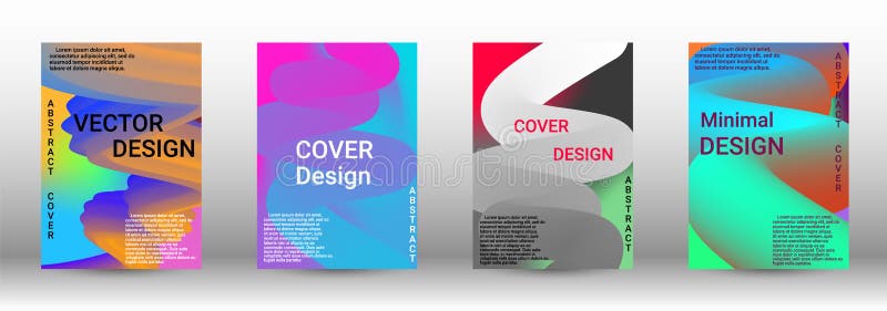 Minimum Vector Coverage Set Of Abstract Covers Stock Vector