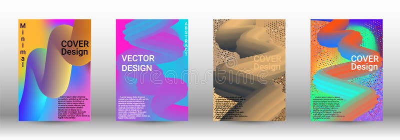 Minimum Vector Coverage Set Of Abstract Covers Stock Vector