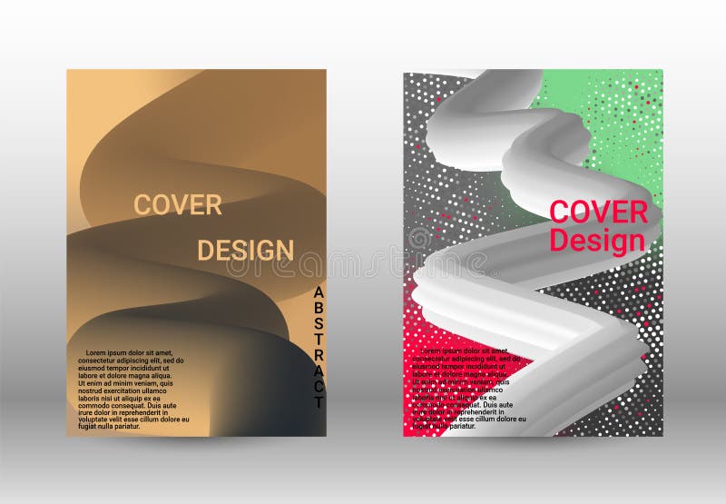 Minimum Vector Coverage Set Of Abstract Covers Stock Vector