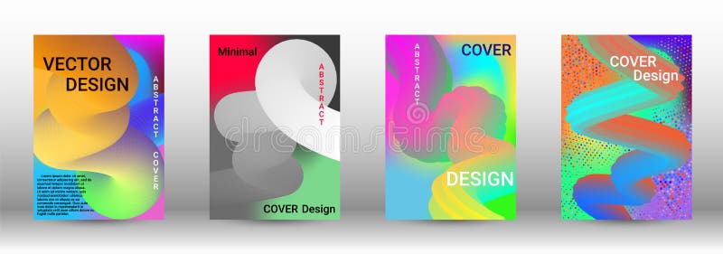 Minimum Vector Coverage Set Of Abstract Covers Stock Vector