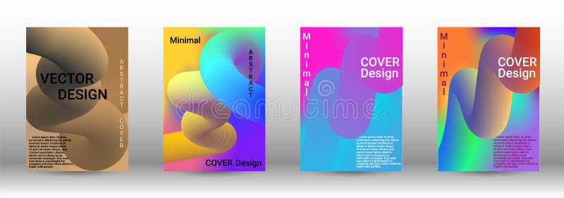 Minimum Vector Coverage. Set of Abstract Covers. Stock Vector ...