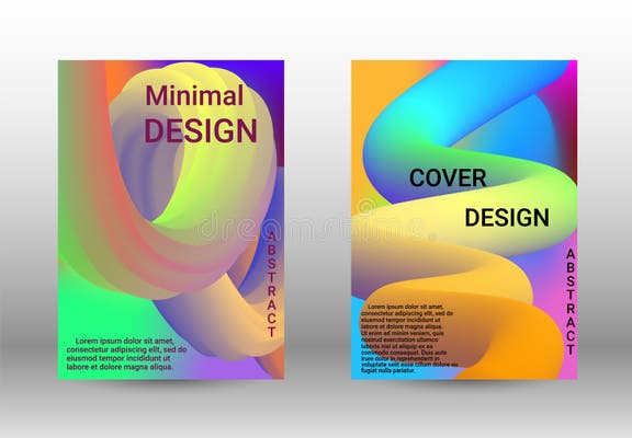 Minimum Vector Coverage. Set of Abstract Covers. Stock Vector ...