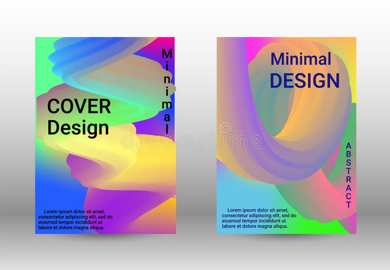 Minimum Vector Coverage. Set of Abstract Covers. Stock Vector ...