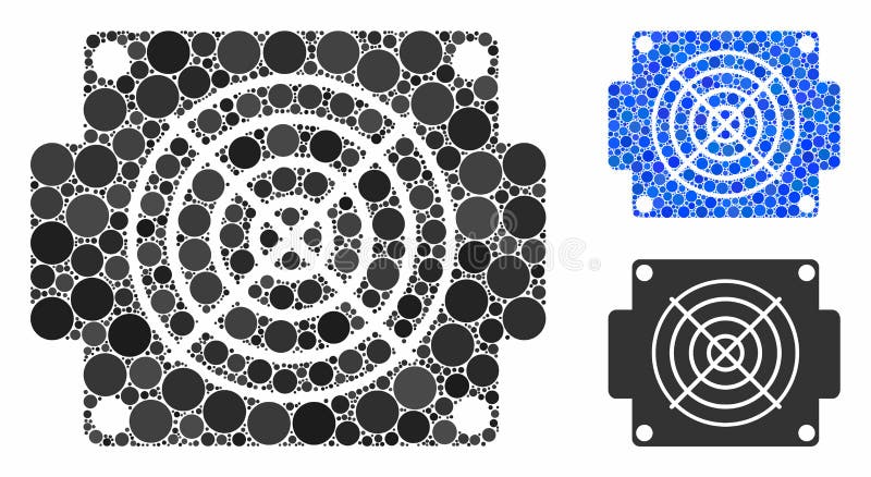 Mining ASIC Device Composition Icon of Circles Stock Vector ... Mining ASIC Device Composition Icon of Circles Stock Vector ...