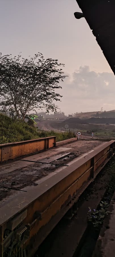 Mining Atmosphere in the Morning Stock Image - Image of mining, coal ...
