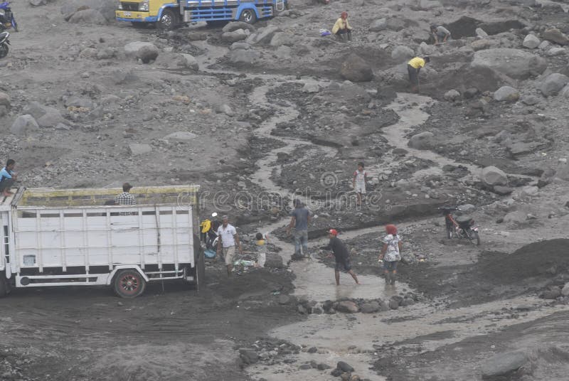 MINING CAUSED WATER CRISIS editorial photography. Image of ...