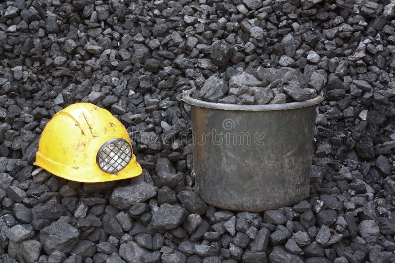 Mining coal stock image. Image of material, miner, coals - 46554857