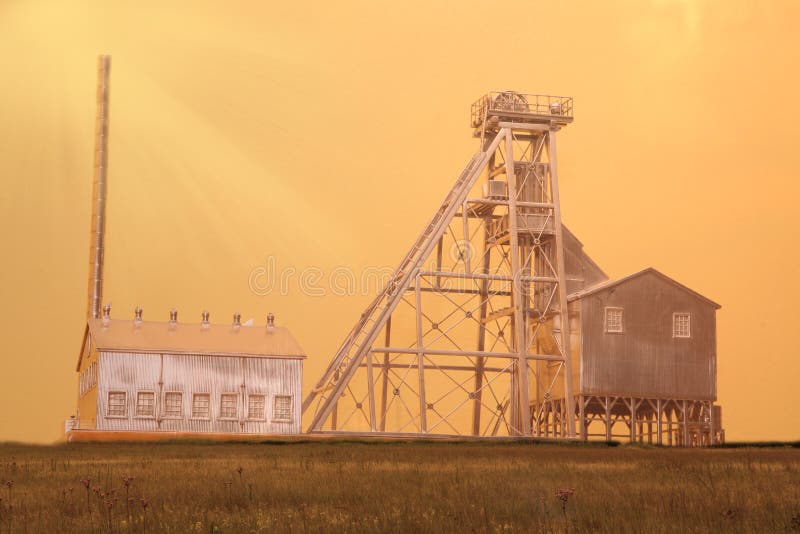 Mining stock photo. Image of orange, site, mining, construction - 41352610