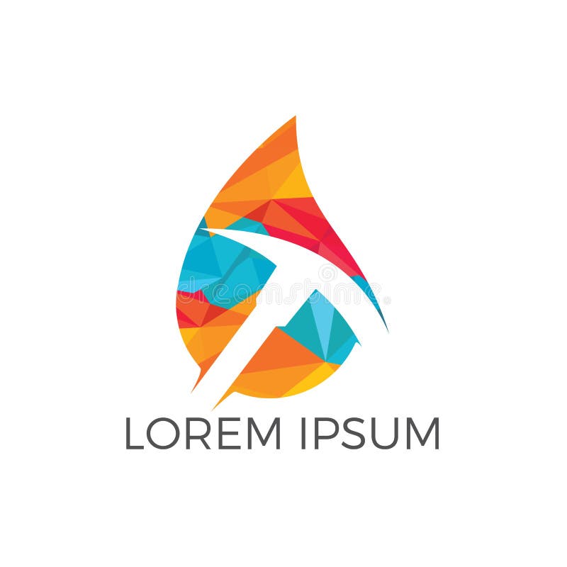 Mining Engineering Solution Logo Design. Mining Industry and Business ...