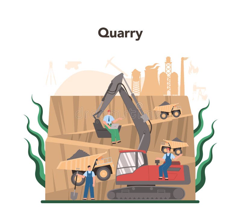 Resources Extraction Stock Illustrations – 1,313 Resources Extraction ...