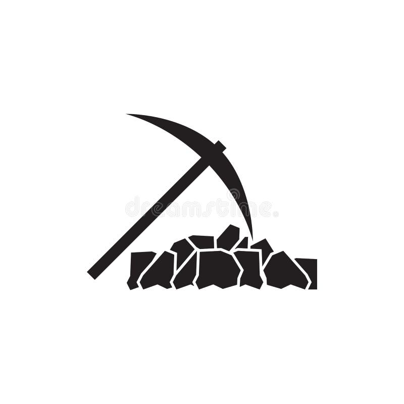 Mining Design Vector Illustration Stock Vector - Illustration of design ...