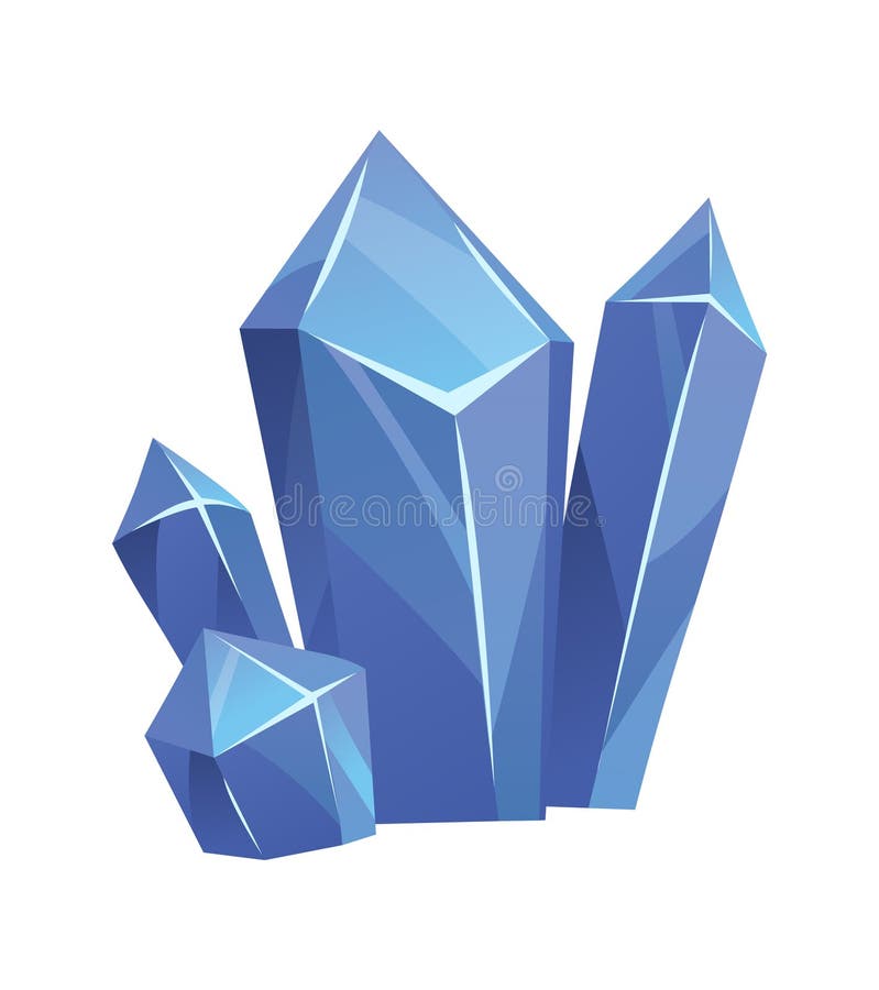 Mining Element. Game Mining Props Icon. Assets Item in Cartoon Style ...