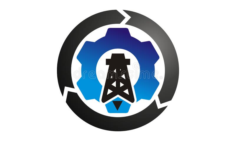Mining Engineering Solution Logo Design. Mining Industry and Business ...