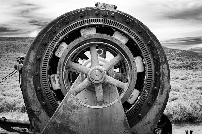 Mining Equipment Circles stock image. Image of spoke - 252451347