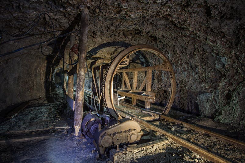 Old mining equipment stock image. Image of equipment - 51217765