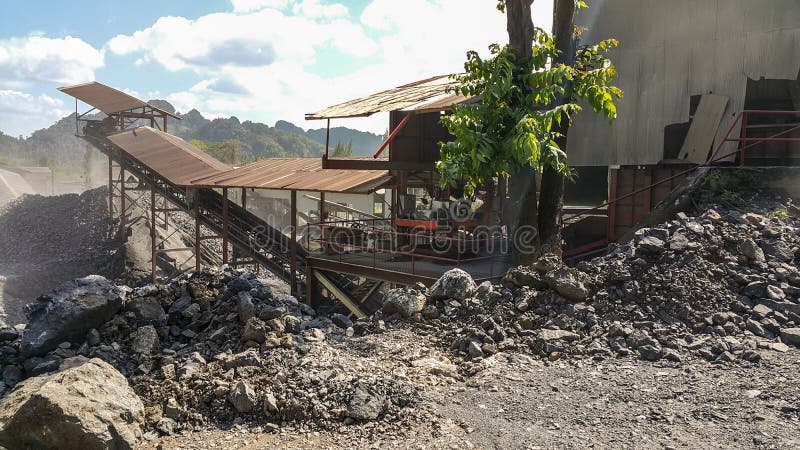 Mining is the Extraction of Valuable Minerals from the Earth. Stock ...