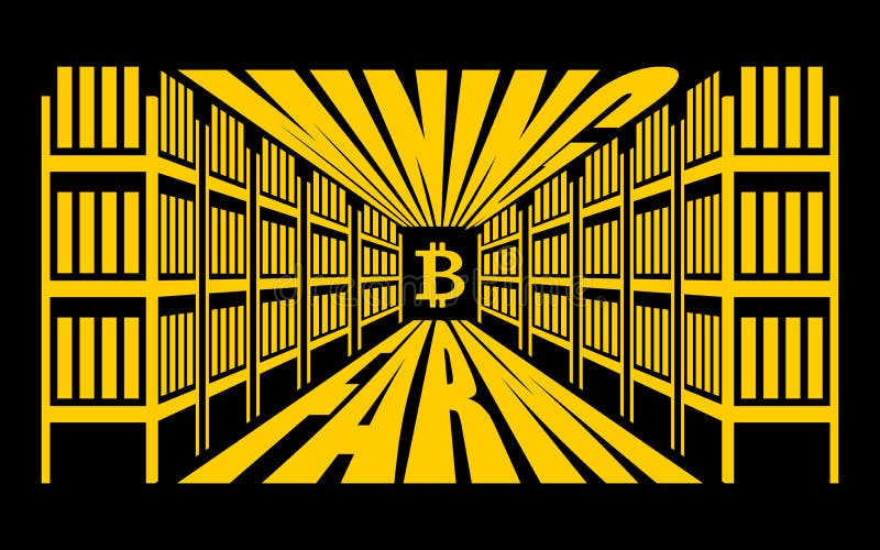 Mining Farm. Extraction of Cryptocurrency. Stand Gpu Stock Vector ... Mining Farm. Extraction of Cryptocurrency. Stand Gpu Stock Vector ...