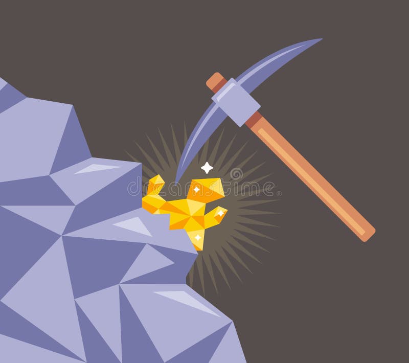 Miner Finding Gold Stock Illustrations – 99 Miner Finding Gold Stock ...
