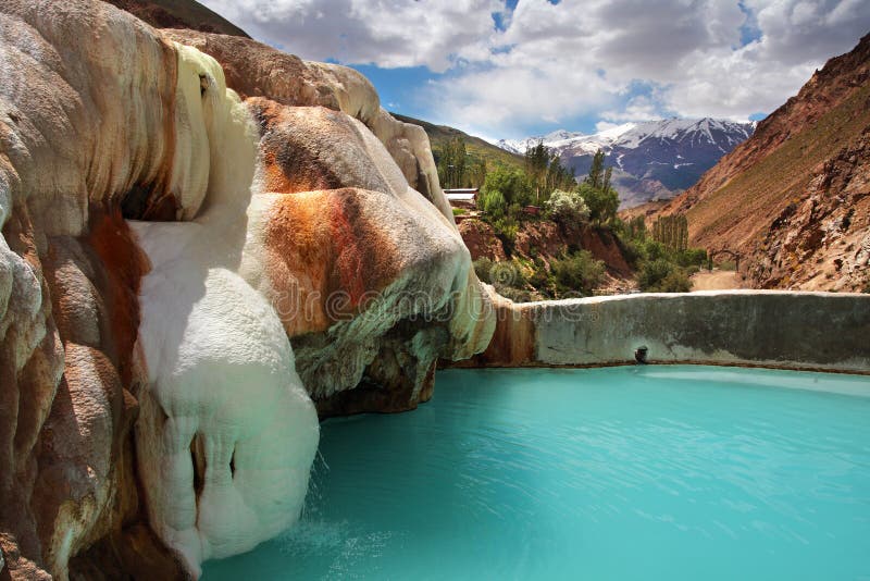 Garm-Chashma in Tajikistan stock image. Image of mining - 211625043