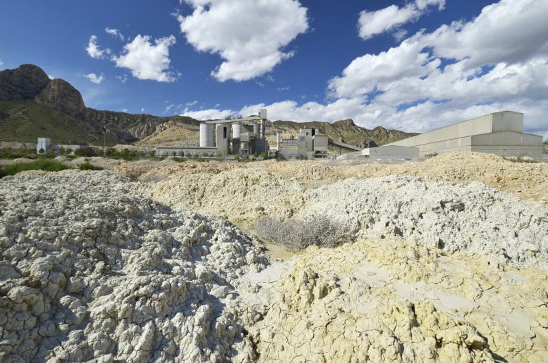 Mining with heaps stock photo. Image of pile, heavy, excavate - 24524244