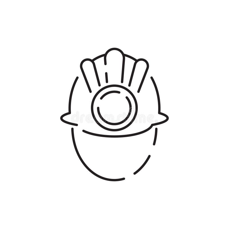 Mining Industry Line Icon. Different Kinds Enterprise, Coal Extraction ...