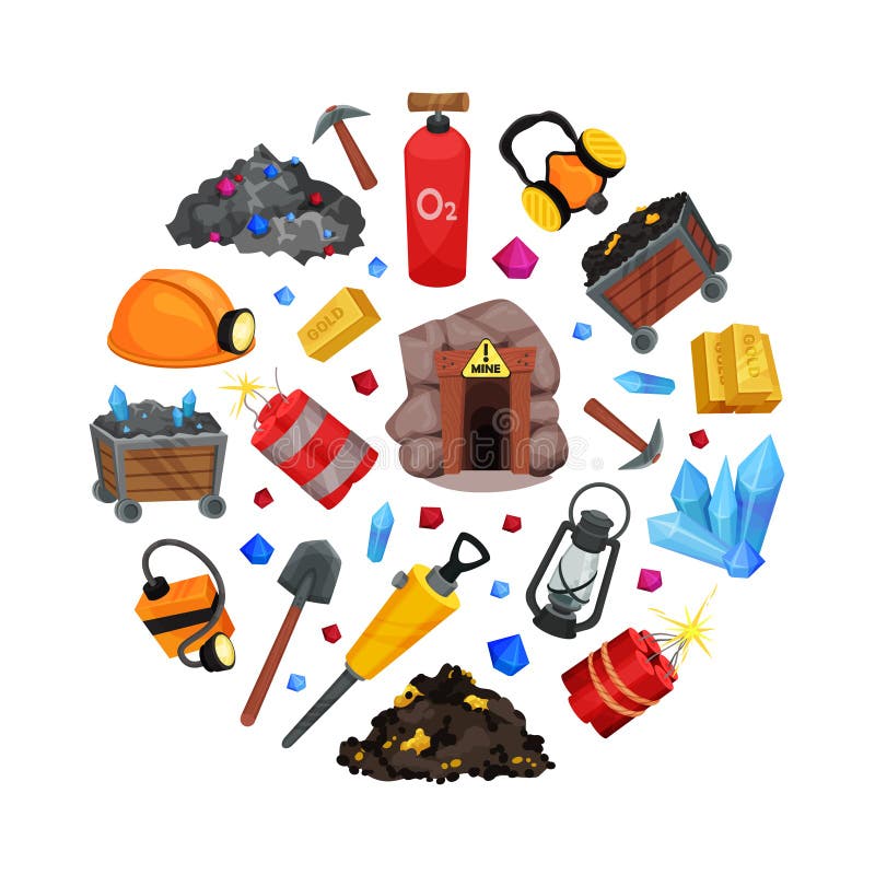 Mining Industry Round Composition Design with Minerals and Equipment ...