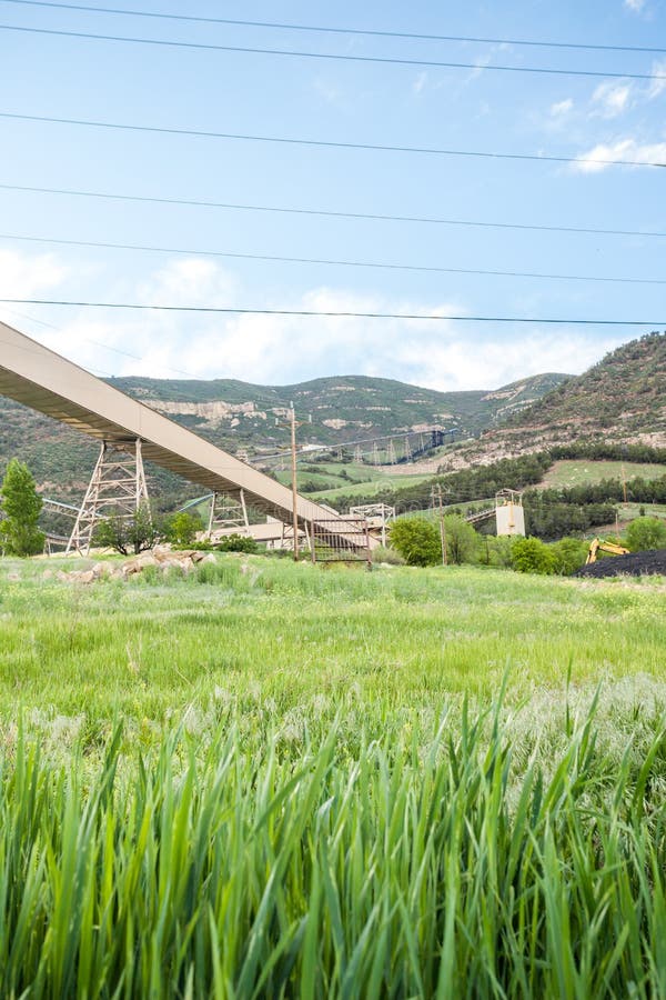 Mining infrastructure stock image. Image of copy, machine - 55433029