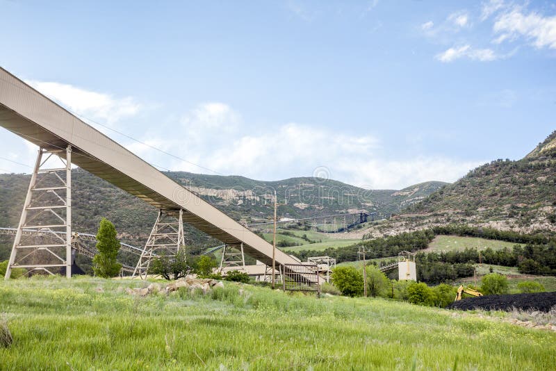 Mining infrastructure stock photo. Image of machine, loader - 55433030