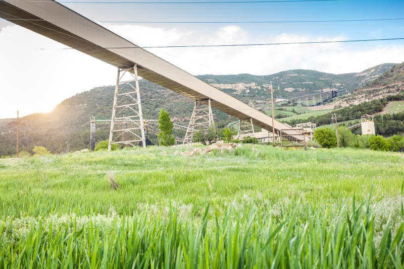 Mining infrastructure stock image. Image of machine, rock - 55433103