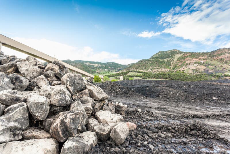 Mining infrastructure stock image. Image of power, equipment - 55432979