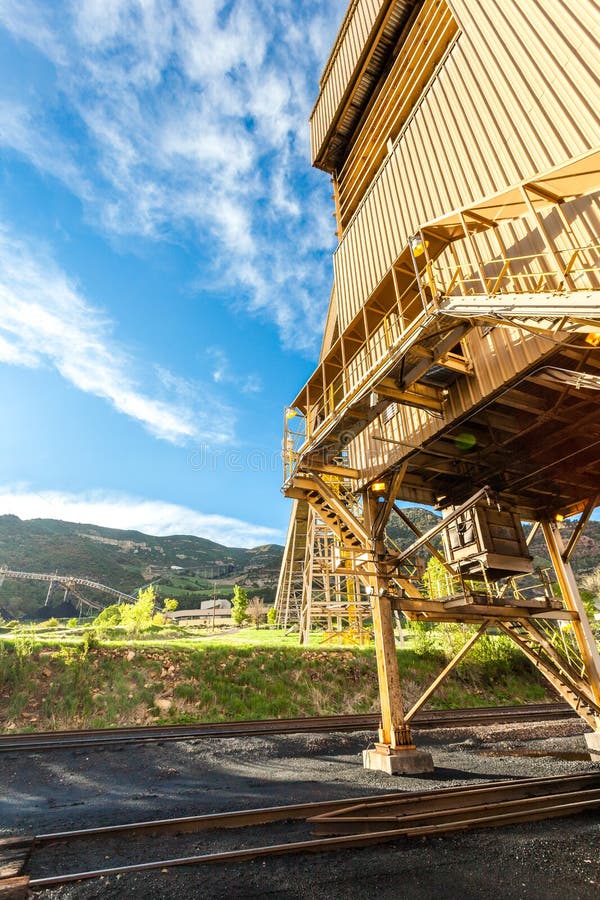 Mining infrustructure stock photo. Image of gold, machinery - 55432784