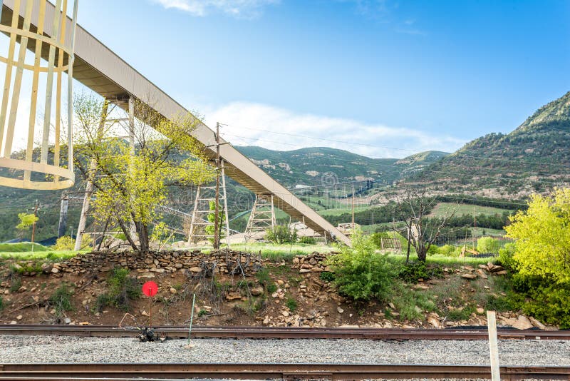 Mining infrustructure stock image. Image of excavator - 55432891