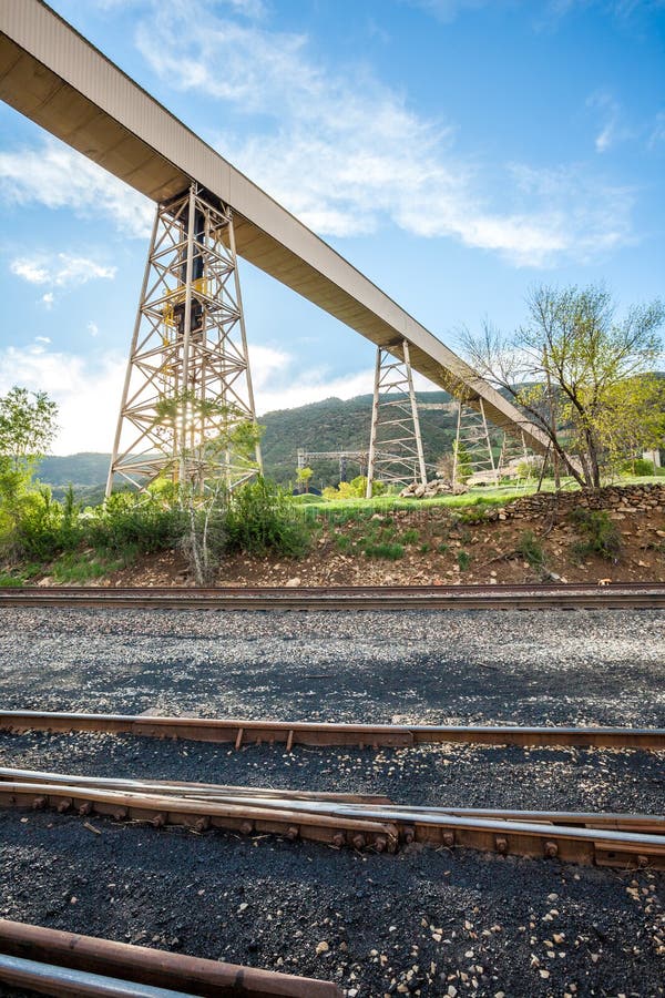 Mining infrustructure stock image. Image of green, nature - 55433865