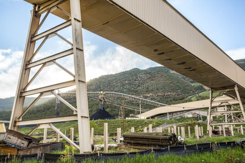 Mining infrustructure stock image. Image of loader, colorado - 55433887