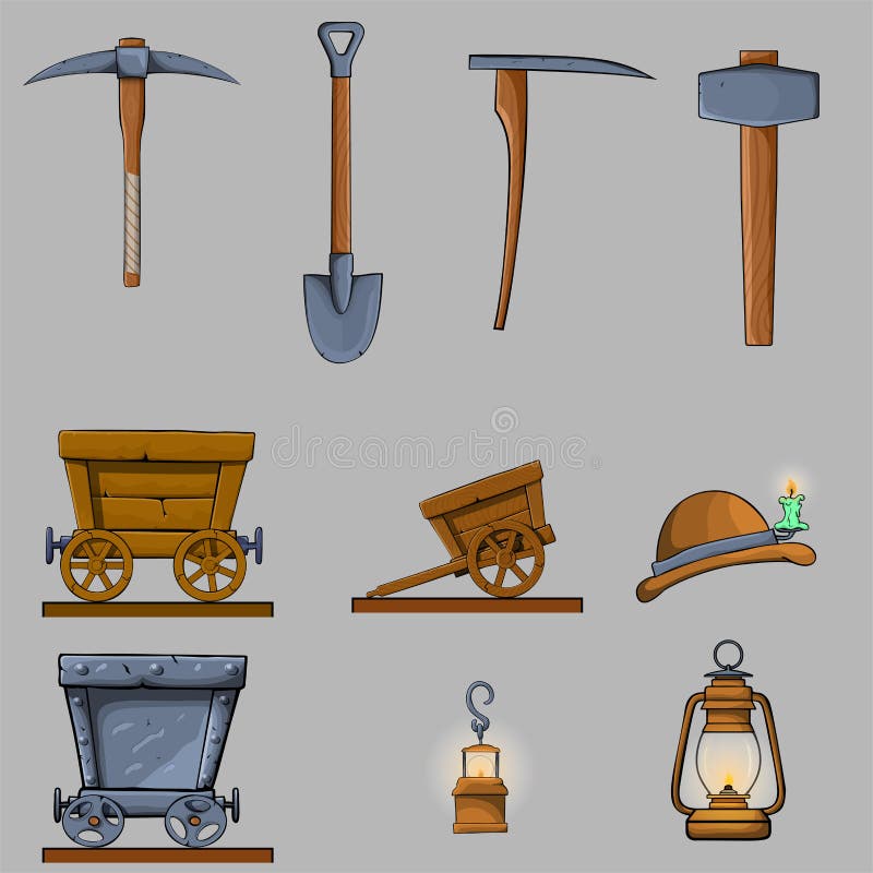 Mining Game Icons Stock Illustrations – 136 Mining Game Icons Stock ...